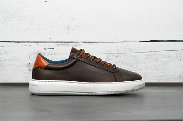 The Puff Sneaker in Chocolate Calf – Hampton's